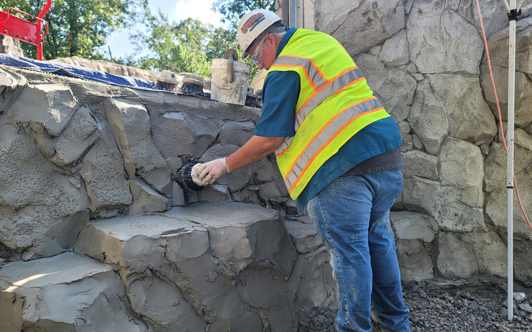 Steve at Coastal Cove Window - Steve Perry Creations